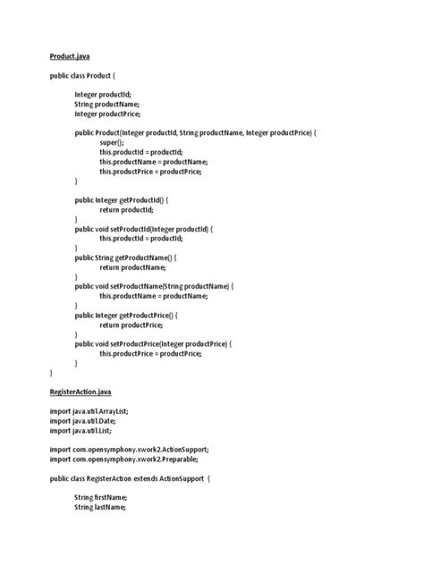 A Java Based Struts Application For User Registration With Form Validation And Display Of