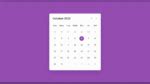 How To Make Dynamic Calendar In Html Javascript Rocoderes