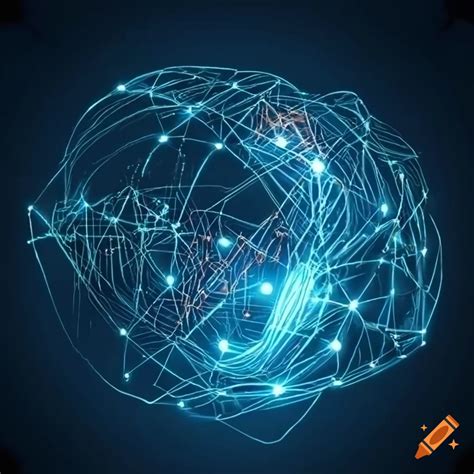 Ultra Realistic Rendering Of Tcpip Network Connections