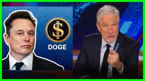 Were Getting Fcked Jon Stewart Clobbers The Doge Scam 2025