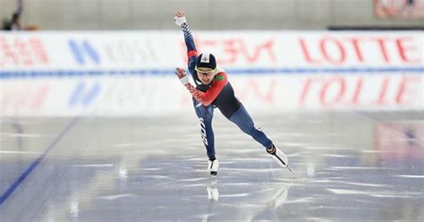 스피드스케이팅 김민선 사대륙선수권대회 여자 500m 동메달 획득