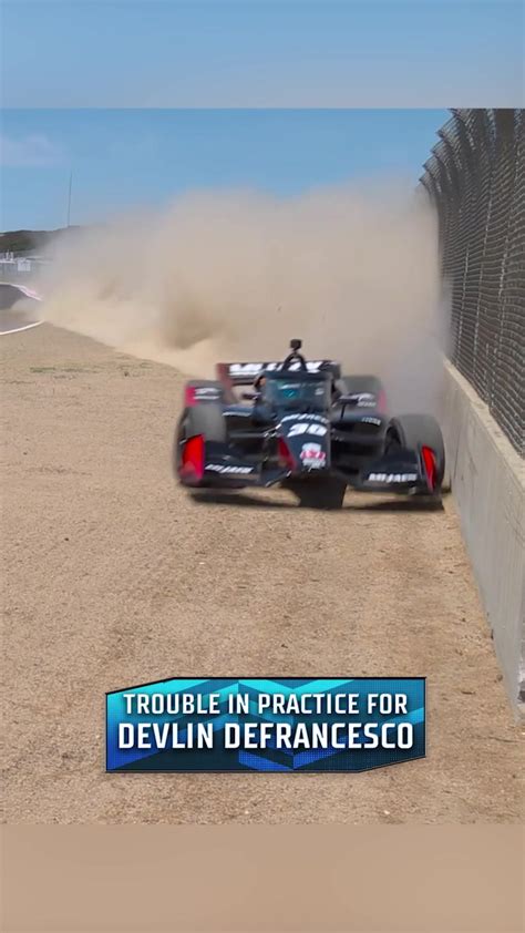 Devlin Defrancesco Faces Challenges In Laguna Seca Practice Tiktok