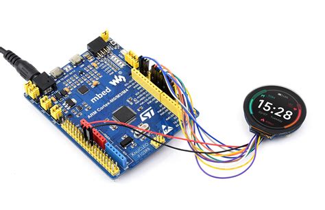 1 28inch round lcd display module with touch panel 240×240 resolution