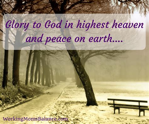 Finding Peace On Earth Working Moms Balance