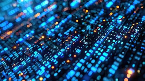 Premium Photo 3d Rendering Of Digital Binary Code Network Conveying Complexity