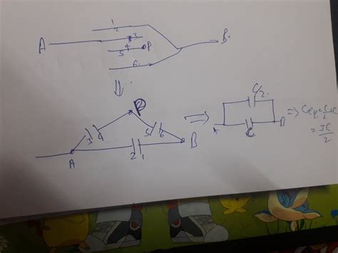 Find The Equivalent Capacitance In C Of The Circuit Between Point A And B