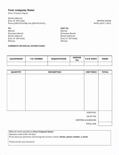Uk Invoice Template Web Invoice Templates Are Just A Starting Point