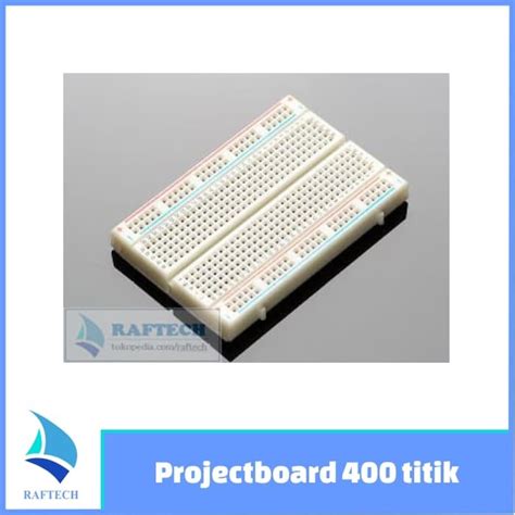 Jual Breadboard Protoboard Projectboard 400 Titik Point Holes Shopee Indonesia