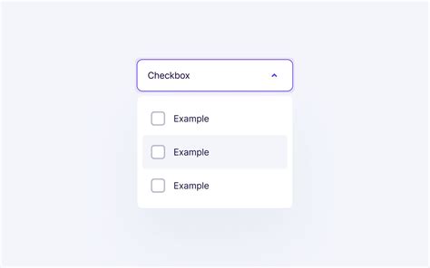 Dropdown Checkbox Component For Webflow Figma And Framer Flowbase