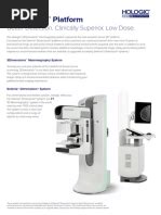 Hologic Selenia Dimension Vs 3 Dimensions Pdf Mammography Imaging