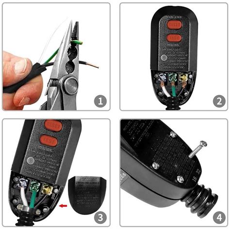White 3 Pin 15a Ground Fault Circuit Interrupter Nepal Ubuy