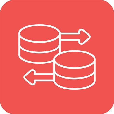Database Line Round Corner Background Icons 14810707 Vector Art At Vecteezy