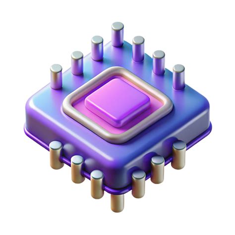 Vibrant Whimsical Elegant Quantum Computing Processor Chip No