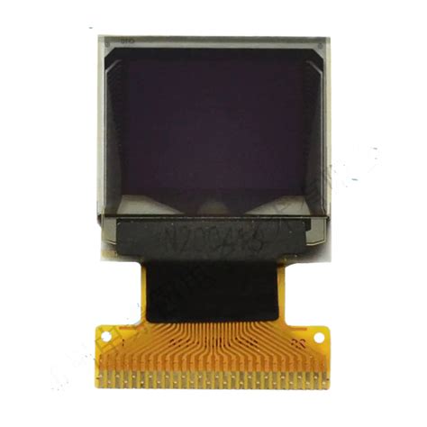 0 66 inch oled graphic display 64x48 all view with spi iic displaymodule