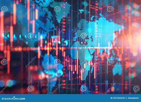 Global Network And Data Visualization Stock Illustration Illustration Of Global Information