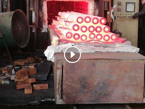 Heat Treatment Of Centrifugal Casting Special Alloy Tube Centrifugal Casting Process