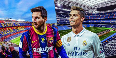 Lionel Messi Vs Cristiano Ronaldo El Clasico Stats Compared