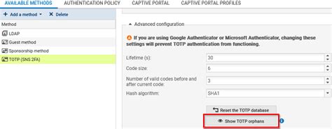 Managing TOTP Enrolled Users