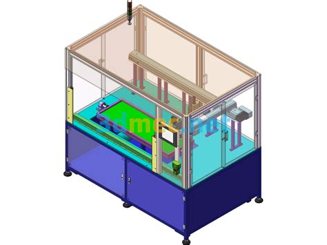 automatic soldering machine 3d model solidworks