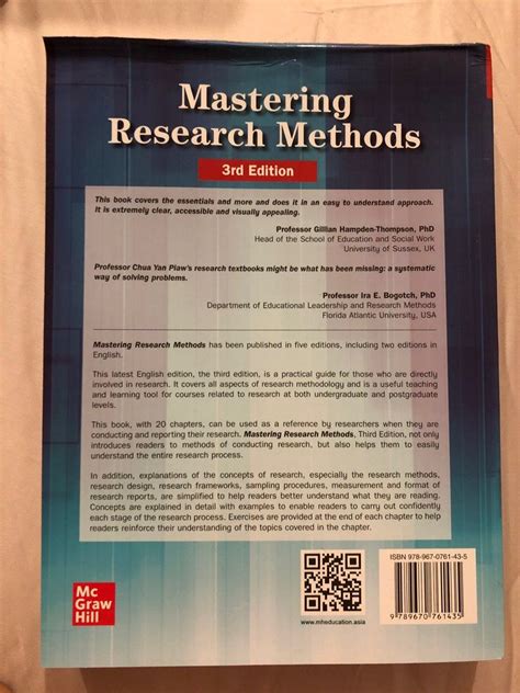 Mastering Research Methods Hobbies And Toys Books And Magazines