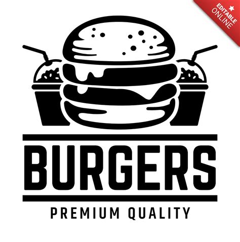 Burger Logo Design Template Free Design Template