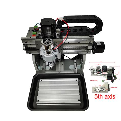 Square Line Rail Cnc Router 3020 3 4 5 Axis PVC Milling PCB Drilling Machine 500W ER11 Spindle