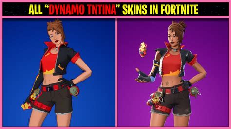All Dynamo Tntina Skin Styles In Fortnite Chapter 2 Remix Youtube