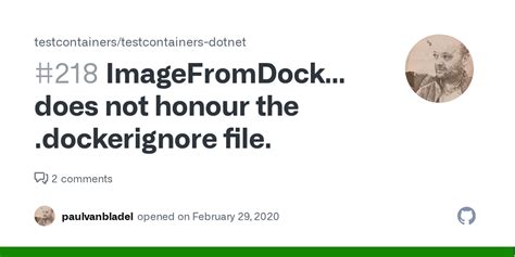 Imagefromdockerfilebuilder Does Not Honour The Dockerignore File