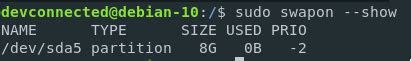 How To Add Swap Space On Debian 10 Buster Junos Notes