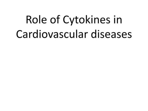 Cytokines Pptx