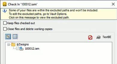 How To Use The Exclude Path Vault Option In Inventor To Avoid That Huge File References Get