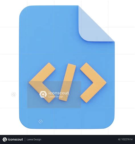 Html File 3d Icon Free Download Files And Folders 3d Icons Iconscout