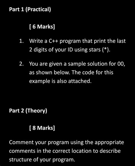 solved part 1 practical 6 marks] 1 write a c program