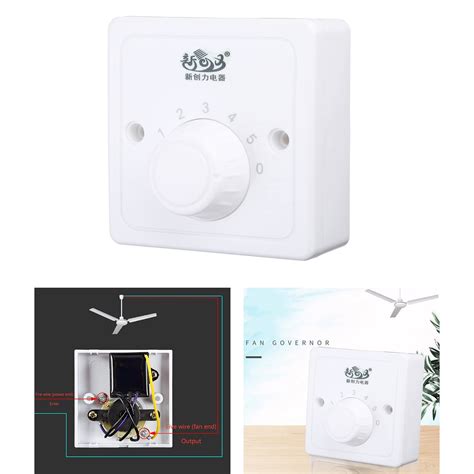 Ceiling Fan Speed Control Switch Ceiling Fan And Light Switch With Speed