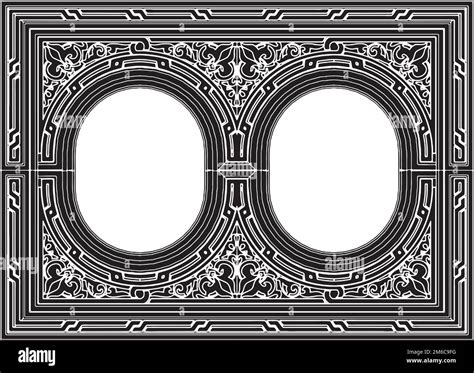 Ornamental Frame Vector Stock Vector Image And Art Alamy