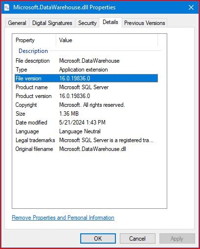 Error Loading Oracle Components In Vs 2019 After Ssis Upgrade To