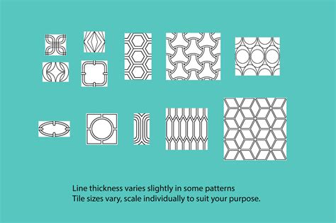 Mod Seamless Lattice Patterns By Melissa Held Designs Thehungryjpeg
