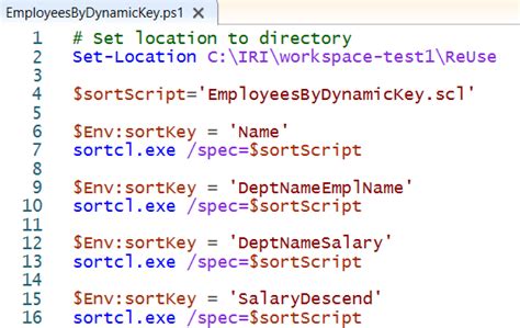 Iri Script Reuse Techniques For Fewer And More Flexible Jobs Iri