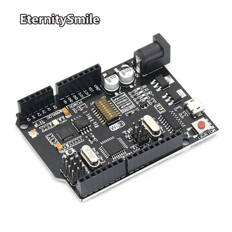 Uno Wifi R3 Atmega328p Esp8266 Memoria De 32mb Usb Ttl Ch340g Para Arduino Uno Nodemcu