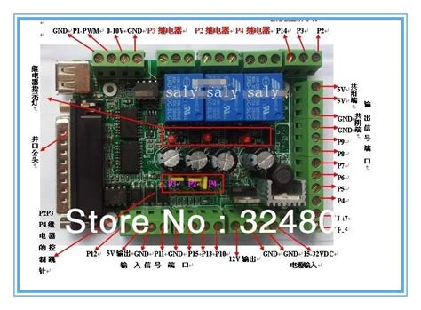 Aliexpress Com Buy Engraving Machine Interface Board MACH Interface Board DIY CNC Axis