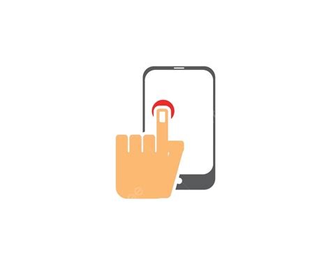 Touch Phone Logo Application Icon Tech Vector Application Icon Tech