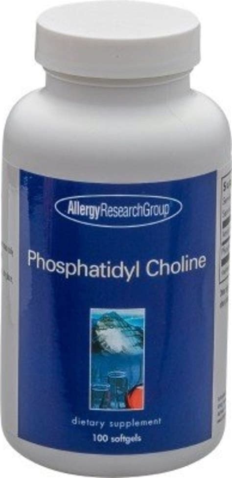 Phosphatidyl Choline 100 Geeliä Allergy Research Group Vitalabo