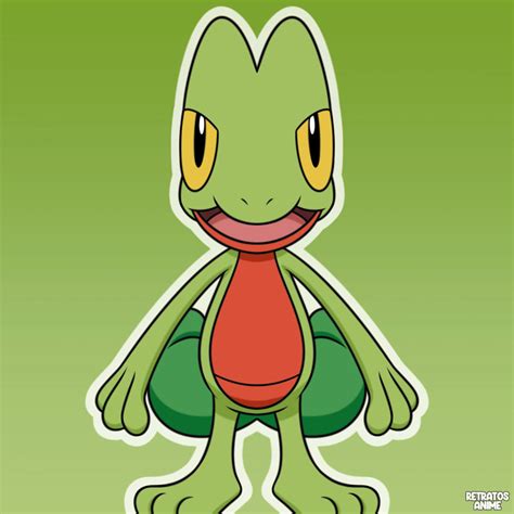 Treecko Pokemon By Retratosanime On Deviantart
