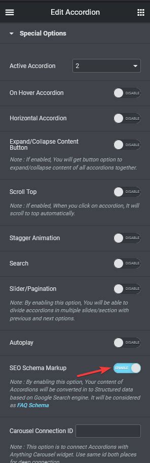 How To Add Seo Faq Schema Markup To Accordion In Elementor The Plus