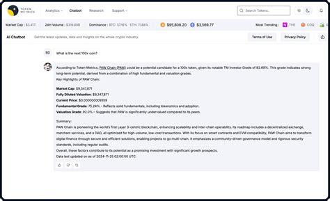 Best Crypto Chatbot Token Metrics Ai
