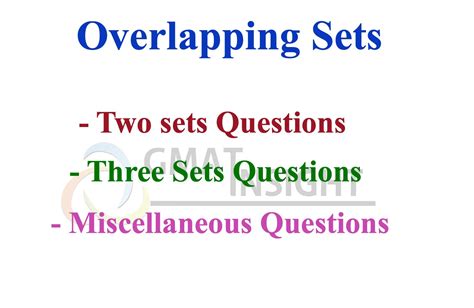 overlapping sets 100 questions 50 official questions video