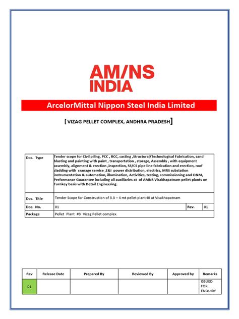 Execution Construction Scope Of Work Pp Iii R 2 Pdf Deep