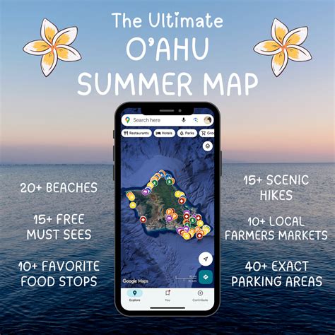 The Ultimate Oʻahu Summer Map