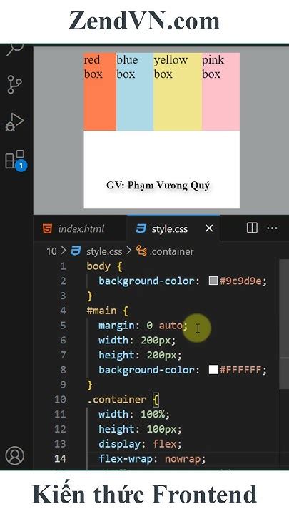 Học Frontend 10 Flex Wrap Frontend Hocfrontend Css Html