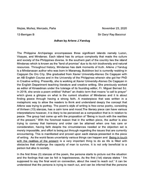 Annotation Example Pdf